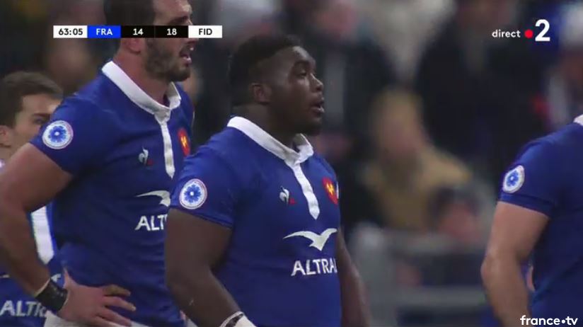Demba Bamba remplaçant avec le XV de France face au Pays de Galles ...