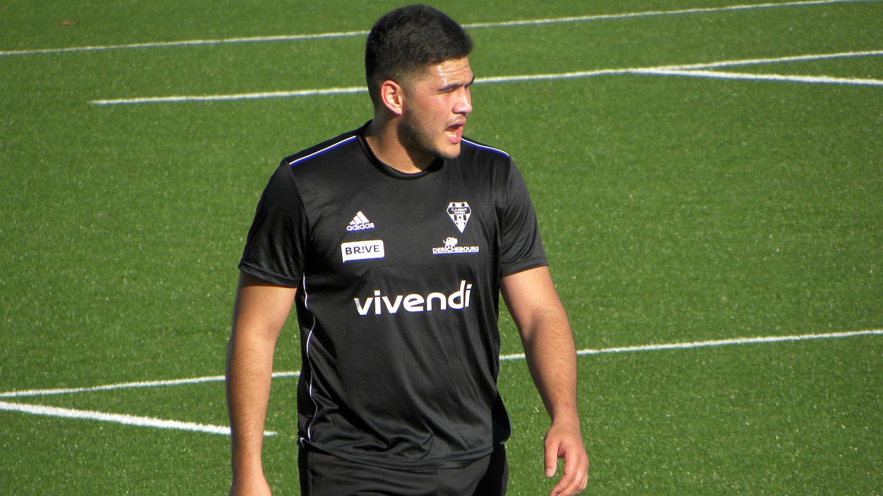 Dylan Lam est à l'essai au CA Brive - AllezBriveRugby