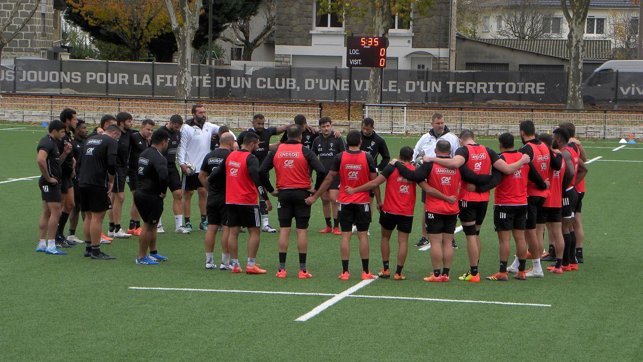 Le CA Brive reprend l'entrainement pendant la trêve internationale en ...