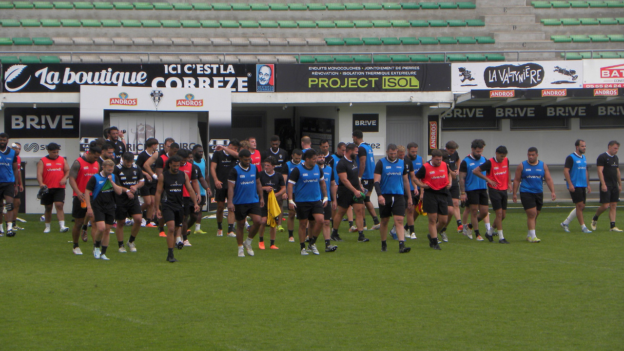 Le CA Brive se prépare avant la demi-finale en Pro D2 - AllezBriveRugby