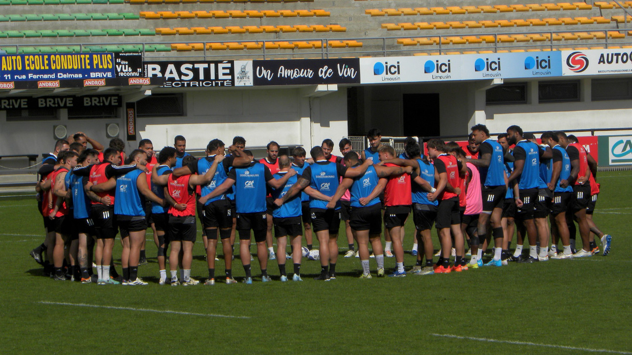 Le CA Brive se prépare avant la réception de Montauban en demi-finale ...
