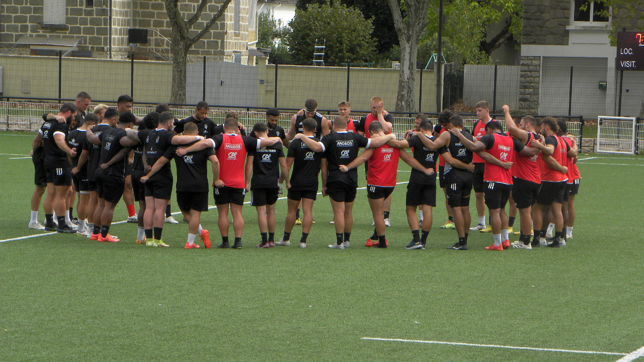 Le CA Brive se prépare avant la réception de Montpellier en Top 14 ...
