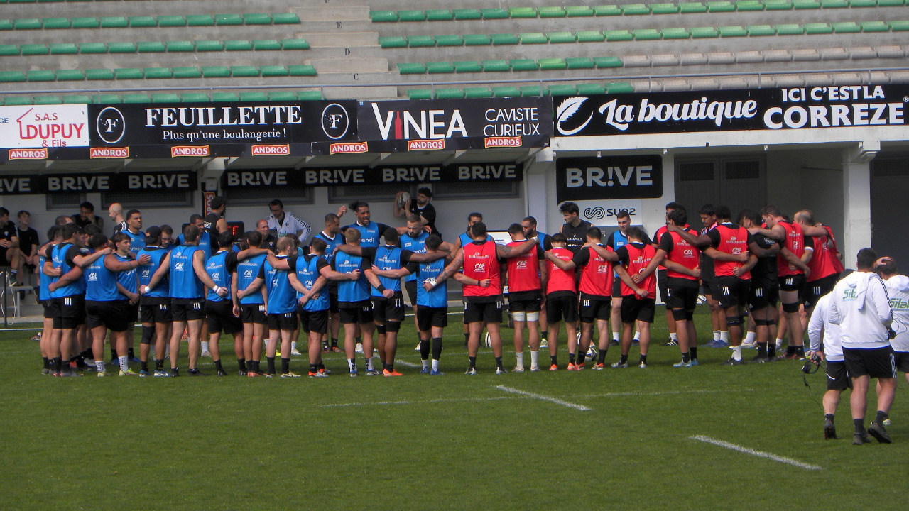Le CA Brive se prépare avant la réception de Provence en Pro D2 ...