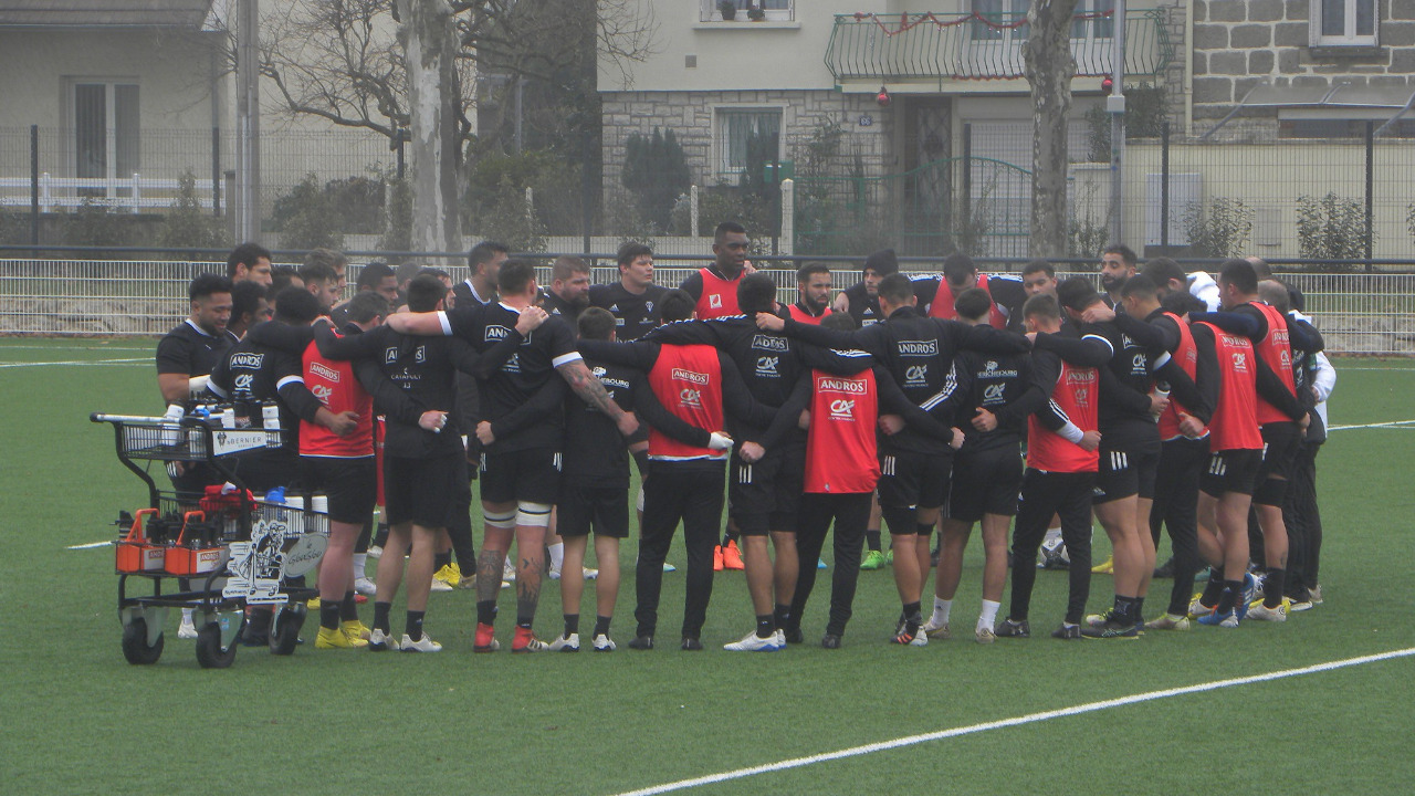 Le CA Brive se prépare avant la réception de Toulon en Top 14 ...