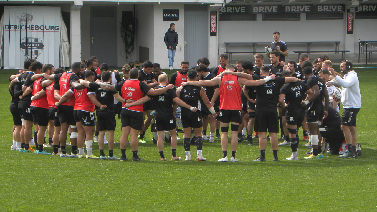 Le CA Brive se prépare avant la réception du Stade Français en Top 14 ...