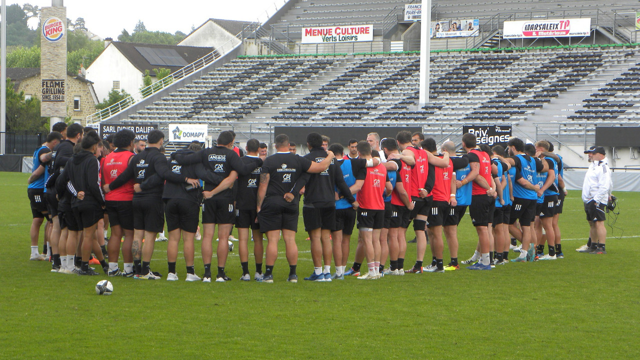 Le CA Brive se prépare avant le déplacement à Béziers en Pro D2 ...