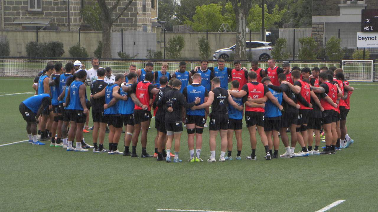 Le CA Brive se prépare avant le déplacement à Biarritz en Pro D2 ...