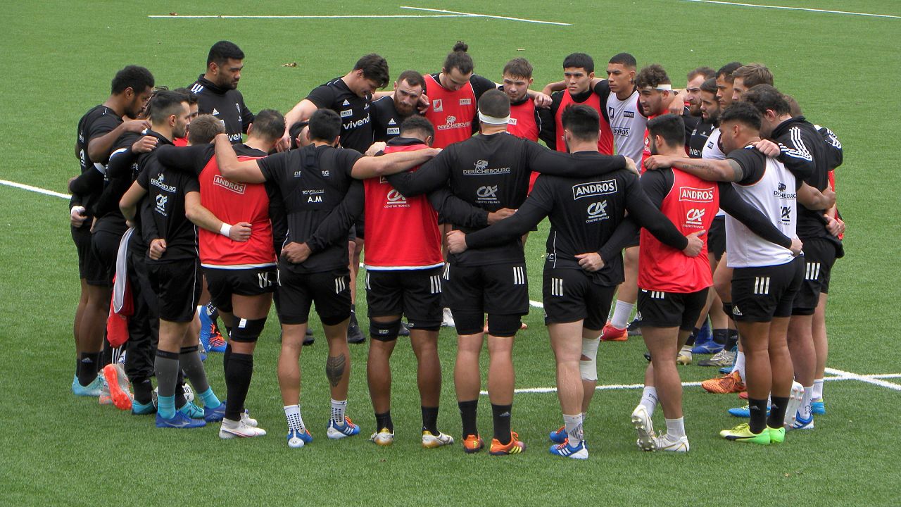 Le CA Brive se prepare avant le deplacement a Castres en Top 14 ...