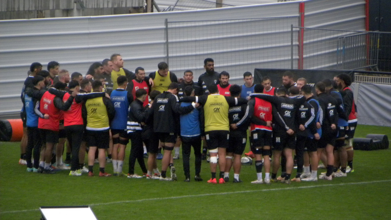 Le CA Brive se prépare avant la réception de Mont de Marsan en Pro D2 - AllezBriveRugby