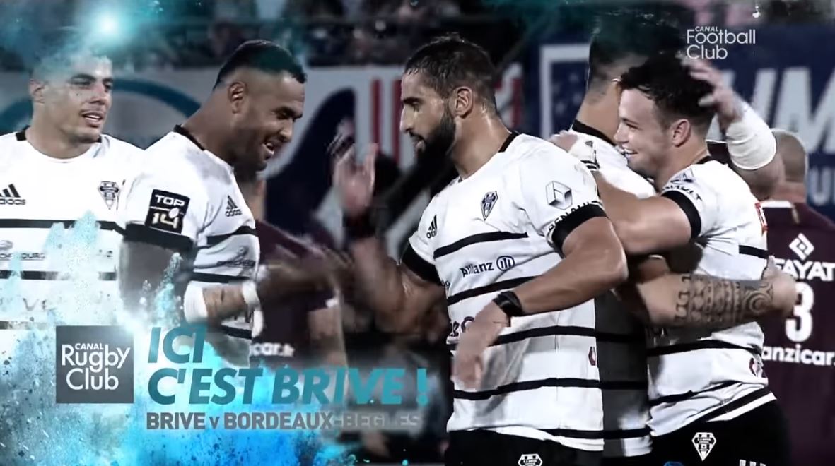 Le reportage sur la victoire de Brive face à Bordeaux du Canal Rugby ...