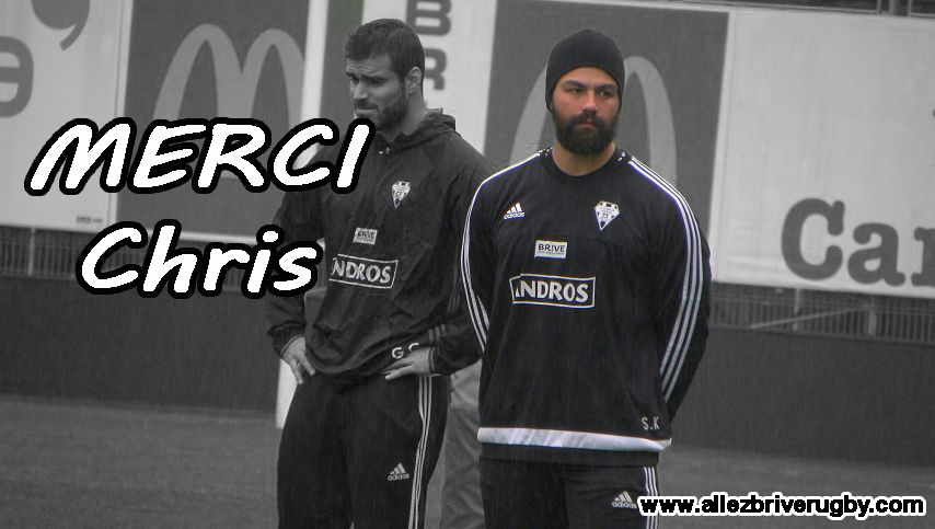 Merci Chris Tuatara-Morrison et bonne chance - AllezBriveRugby