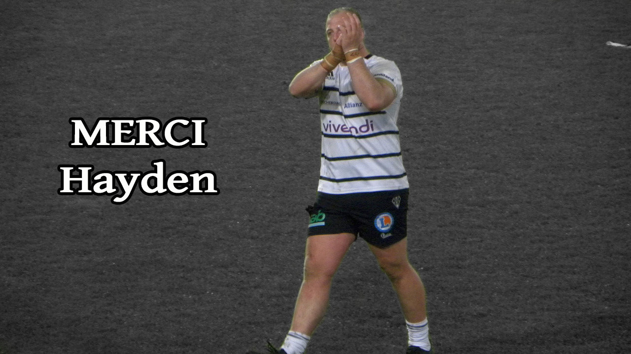 Merci Hayden Thompson-Stringer et bonne chance à Pau - AllezBriveRugby