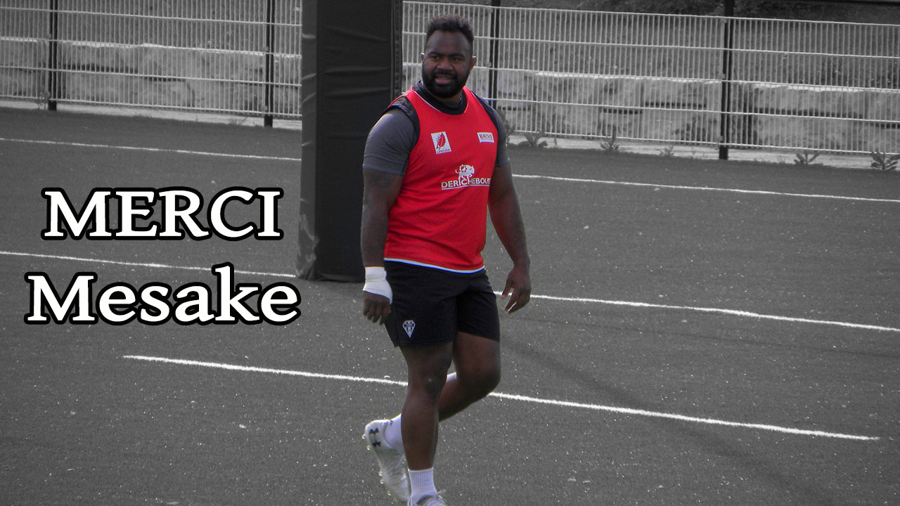 Merci Mesake Doge et bonne chance pour la suite - AllezBriveRugby