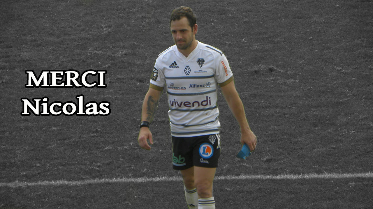 Merci Nicolas Sanchez et bonne chance pour la suite de ta carrière ...