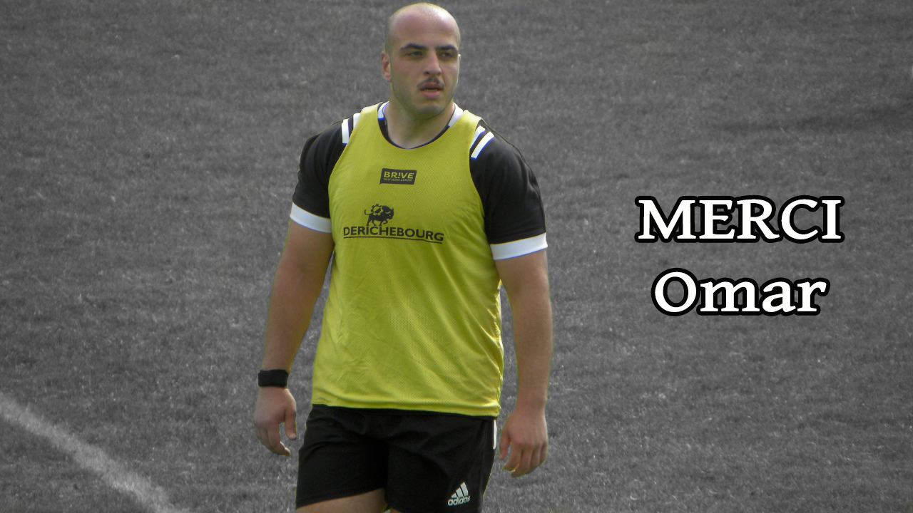 Merci Omar Odishvili et bonne chance pour la suite - AllezBriveRugby