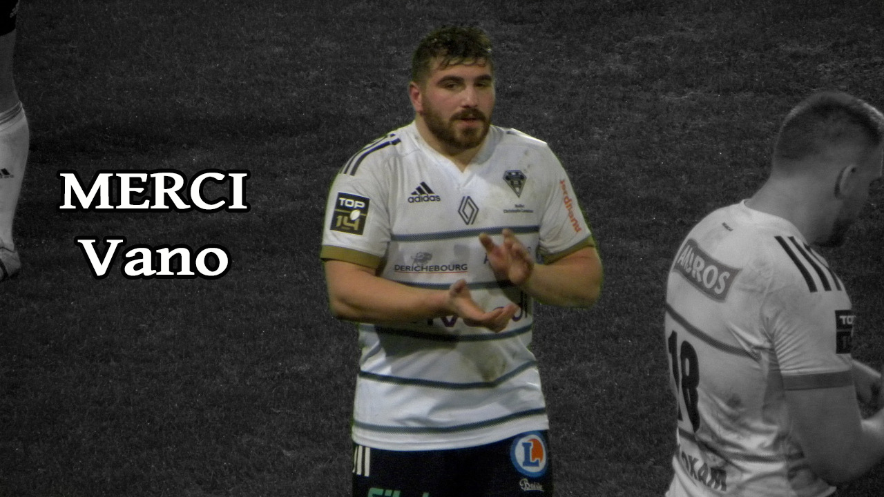 Merci Vano Karkadze et bonne chance à Montpellier - AllezBriveRugby