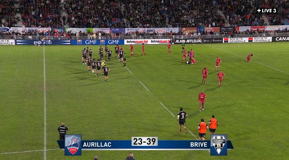 Pro D2 Aurillac - Brive : résumé du match - AllezBriveRugby