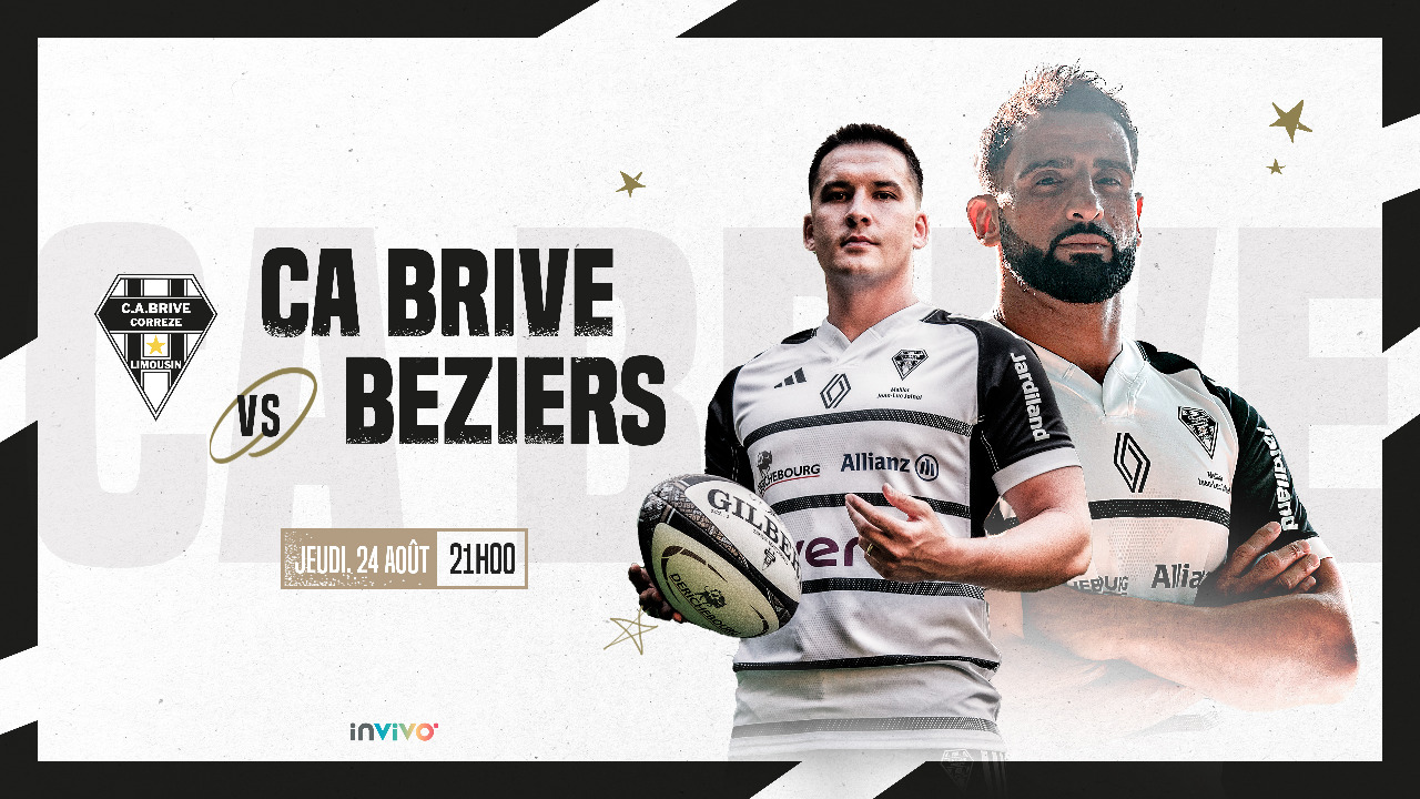 Pro D2 : avant match CA Brive - Association Sportive de Béziers Hérault - AllezBriveRugby
