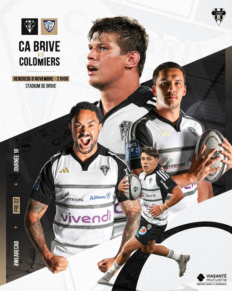 Pro D2 : avant match CA Brive - Colomiers Rugby - AllezBriveRugby