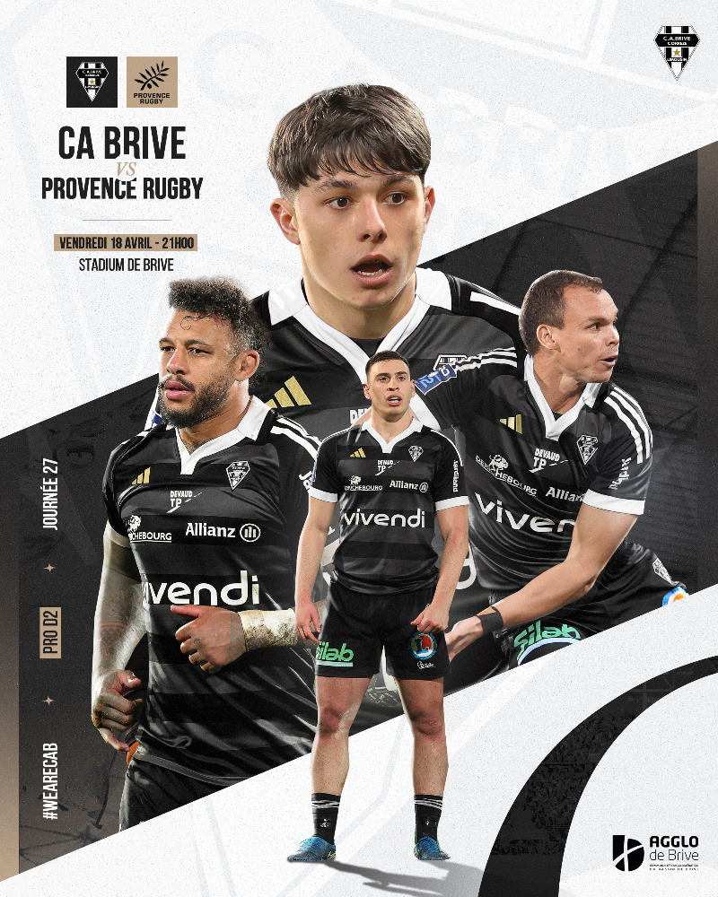 Pro D2 : Avant match CA Brive - Provence Rugby - AllezBriveRugby