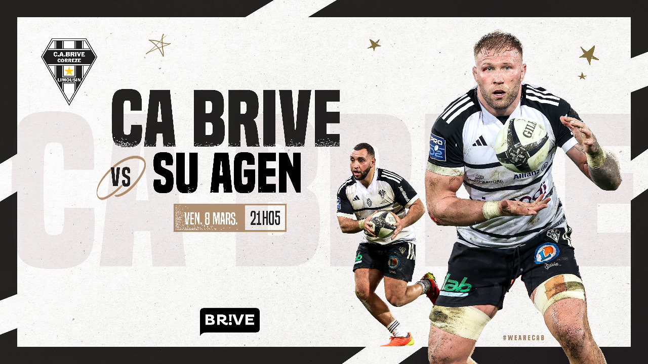 Pro D2 : avant match CA Brive - SU Agen - AllezBriveRugby
