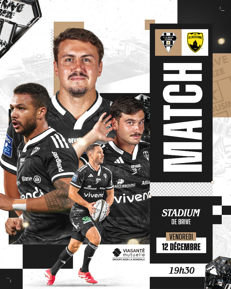 Pro D2 : Avant match CA Brive - US Carcassonne - AllezBriveRugby