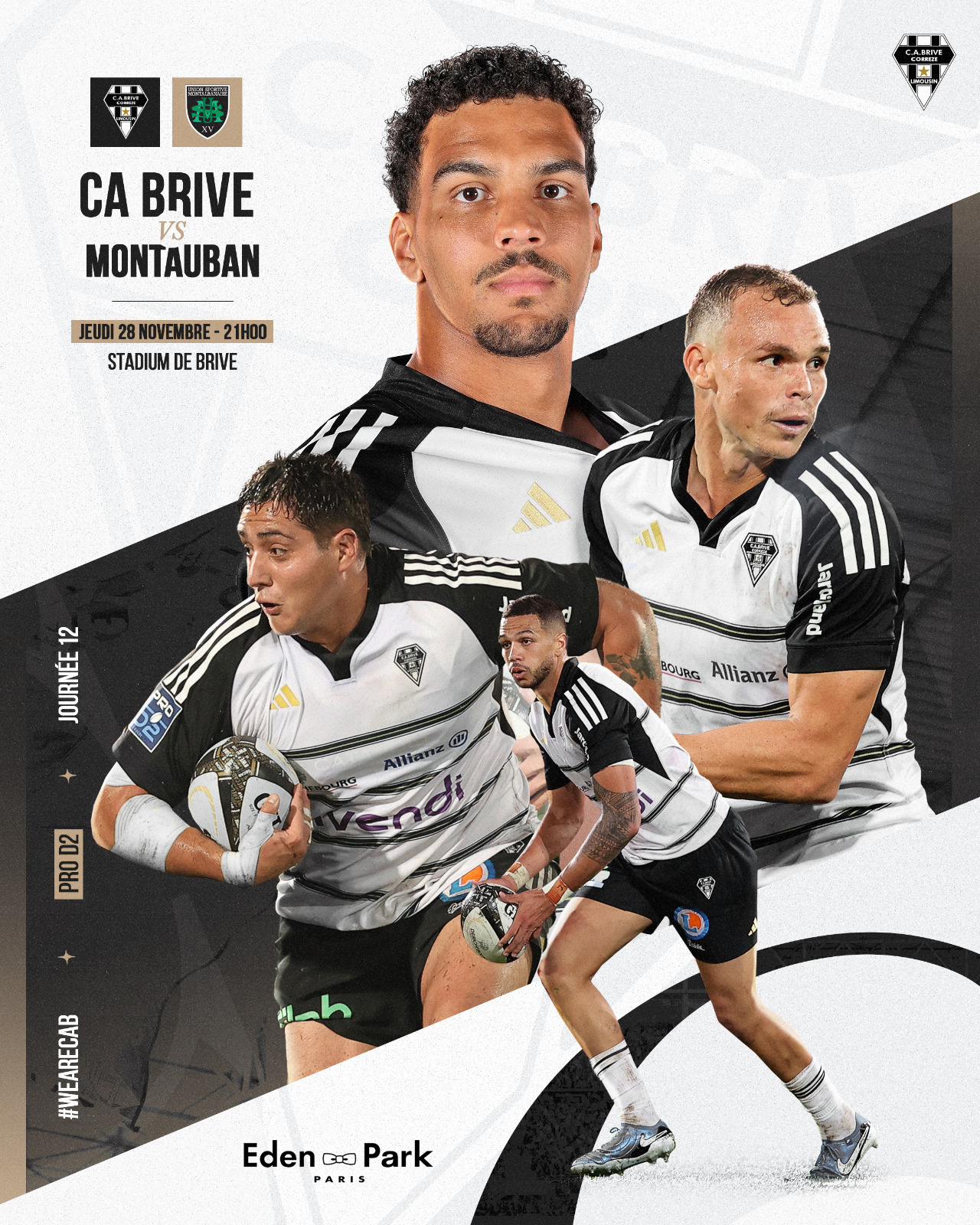 Pro D2 : avant match CA Brive - USM Sapiac - AllezBriveRugby