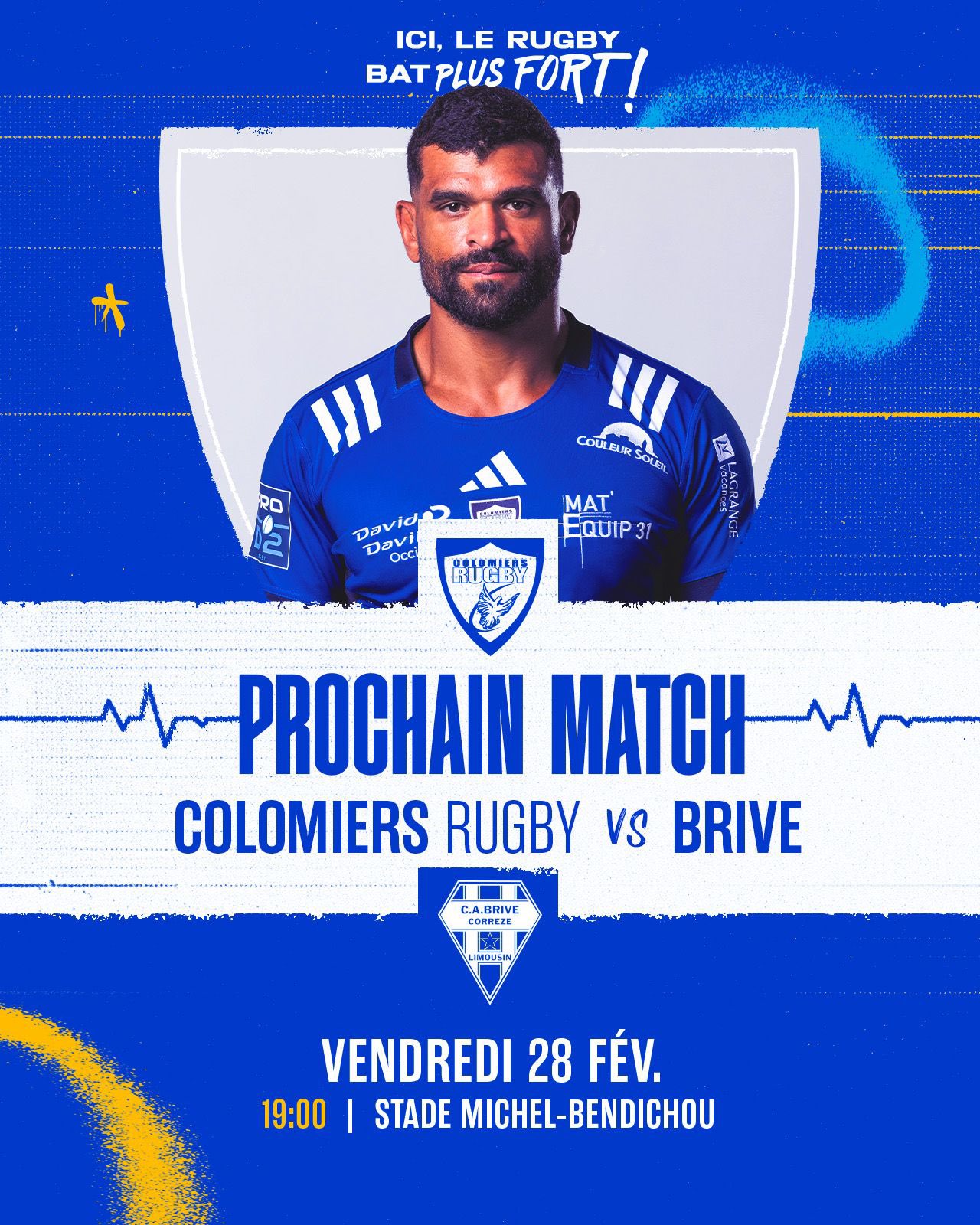 Pro D2 : Avant match Colomiers Rugby - CA Brive - AllezBriveRugby