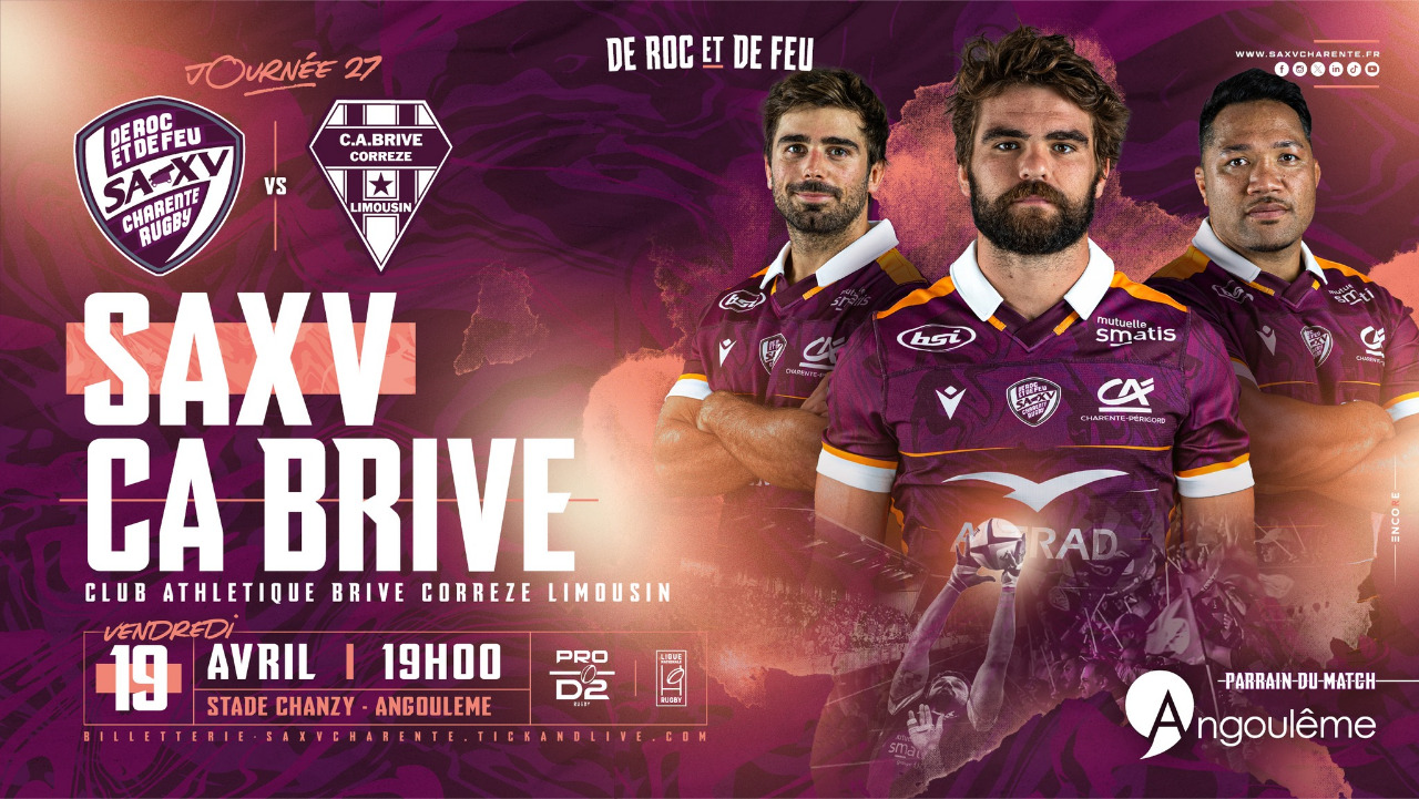 Pro D2 : Avant match Soyaux-Angoulême XV - CA Brive - AllezBriveRugby