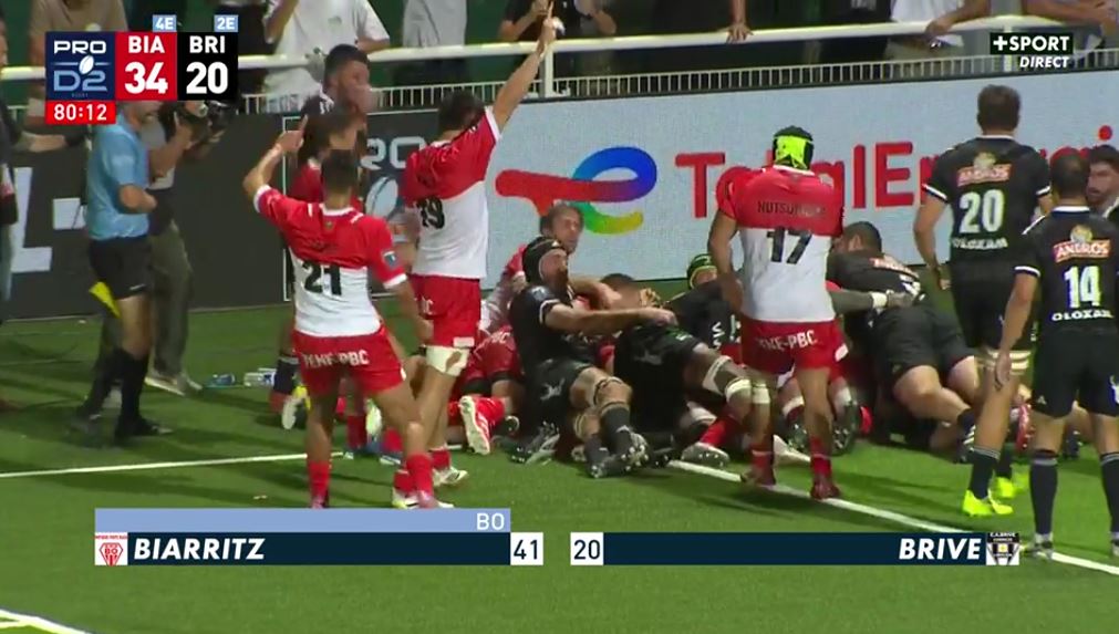 Pro D2 Biarritz - Brive : résumé du match - AllezBriveRugby