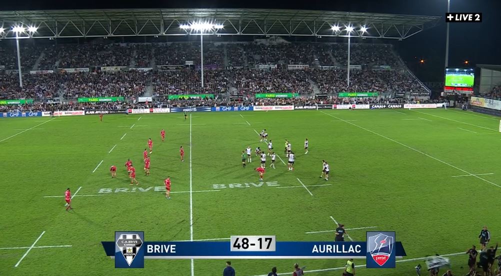 Pro D2 Brive - Aurillac : résumé du match - AllezBriveRugby