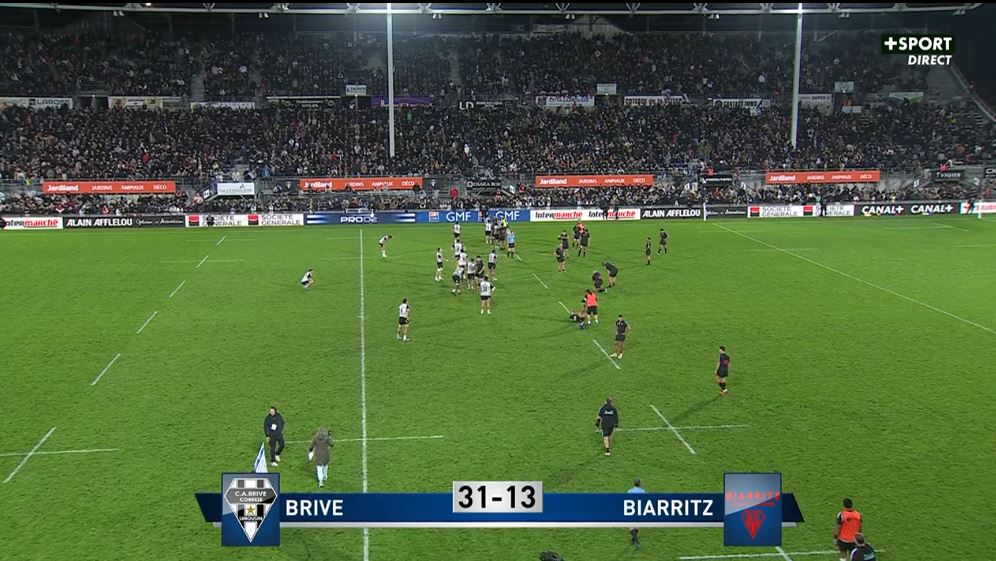 Pro D2 Brive - Biarritz : résumé du match - AllezBriveRugby