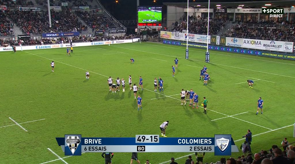 Pro D2 Brive - Colomiers : résumé du match - AllezBriveRugby