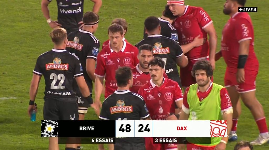 Pro D2 Brive - Dax : résumé du match - AllezBriveRugby