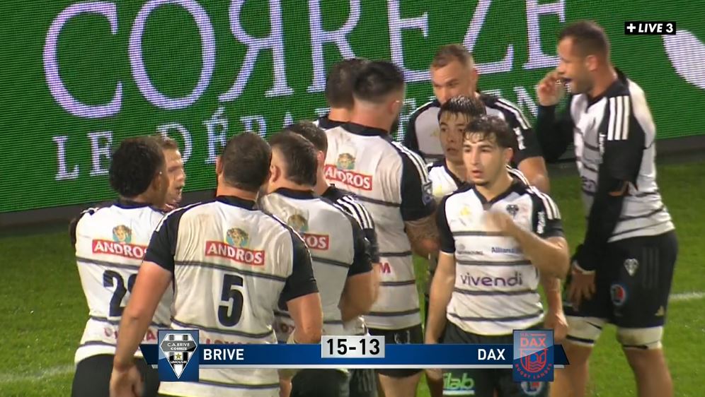 Pro D2 Brive - Dax : résumé du match - AllezBriveRugby