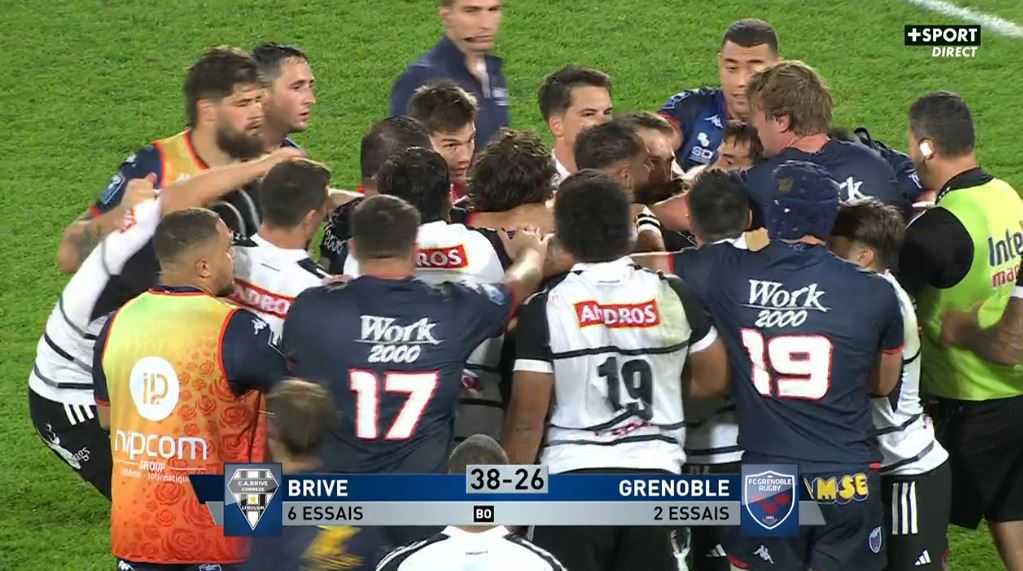 Pro D2 Brive - Grenoble : résumé du match - AllezBriveRugby