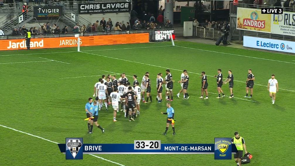 Pro D2 Brive - Mont de Marsan : résumé du match - AllezBriveRugby