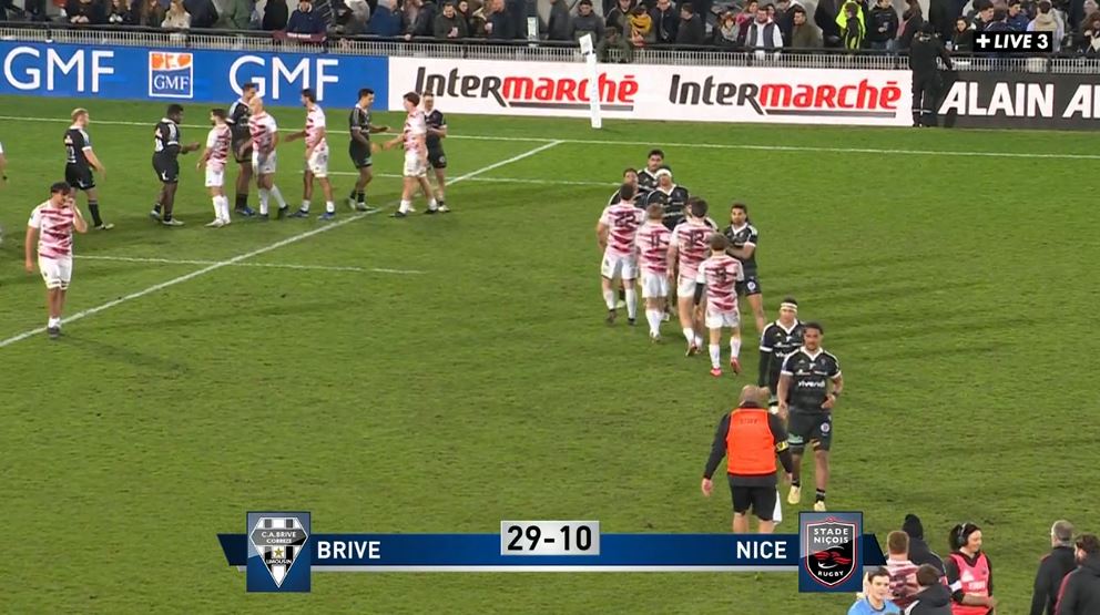 Pro D2 Brive - Nice : résumé du match - AllezBriveRugby
