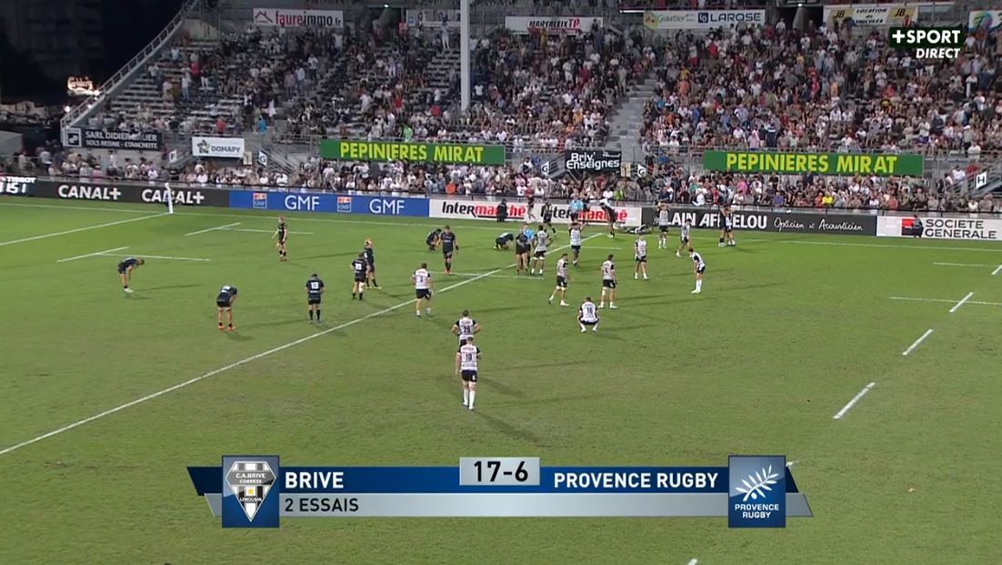 Pro D2 Brive - Provence Rugby : résumé du match - AllezBriveRugby