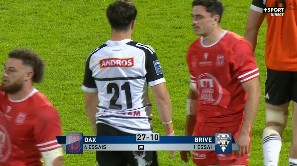 Pro D2 Dax - Brive : résumé du match - AllezBriveRugby