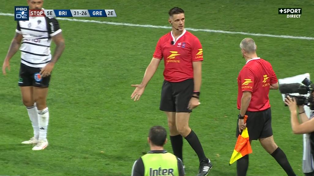 Pro D2 Grenoble - Brive : l'arbitre de la rencontre - AllezBriveRugby