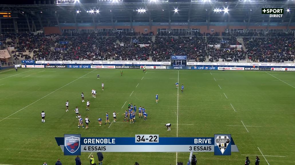 Pro D2 Grenoble - Brive : résumé du match - AllezBriveRugby