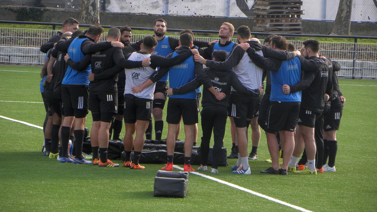 Retour à l'entrainement pour le CA Brive avant Toulon - AllezBriveRugby