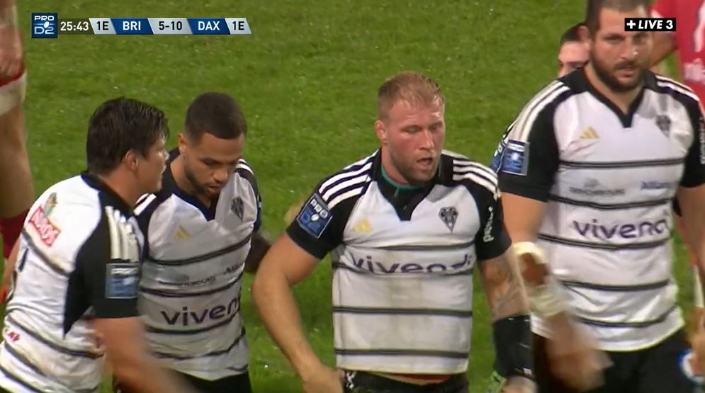 Ross Moriarty a été blessé à la jambe contre Dax et va manquer quelques ...