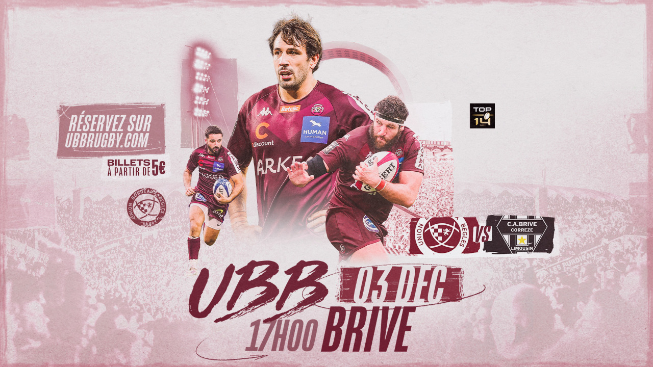 Top 14 : Avant match Union Bordeaux-Bègles - CA Brive - AllezBriveRugby