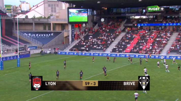 Top 14 Lyon - Brive : résumé du match - AllezBriveRugby